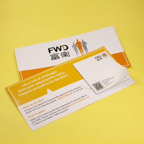 Sticky Memo Leaflet Card – Gala Gift
